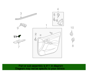 1997-2022 Toyota Door Jamb Switch (Front, Rear) 84231-53010 | OEM Parts ...