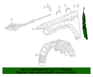 2021-2023 Jeep Rear Seal 68360887AA | TascaParts.com