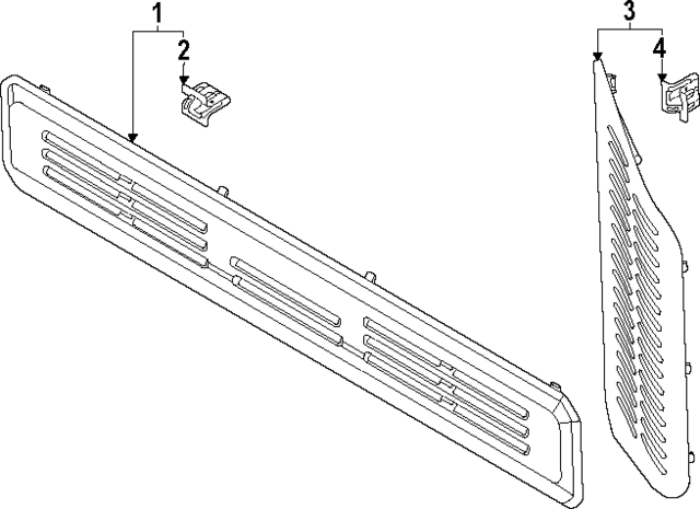 M2DZ-7841308-AB - Molding 2021-2024 Ford Bronco | AutoNation Parts