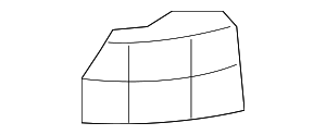 2007-2013 GM Passenger Side Front Bumper Fascia Outer Support 20880923 ...