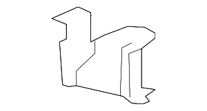 2007-2013 GMC Sierra 1500 Front Driver Side Bumper Impact Bar Inner ...