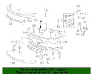 2007-2014 GM End Cap Rivet (SOLD INDIVIDUALLY) 11610383 GM ...