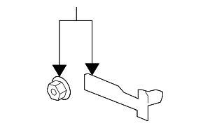 2007-2013 GM Outer Brace - Driver's Side (LH) 22861858 | TascaParts.com