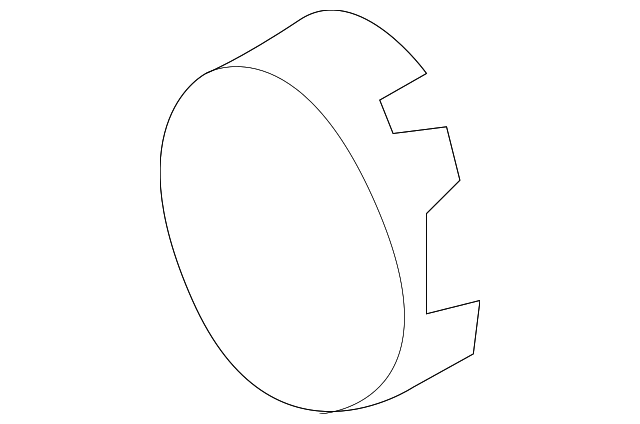 2007-2013 GMC Black Driver Side Front Fog Lamp Opening Cover 15901586 ...