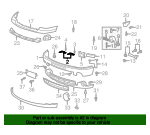 2007-2013 GM Front Bumper Impact Bar Bracket 15889552 | TascaParts.com