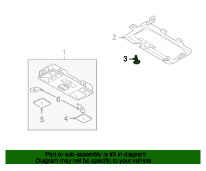 2007-2019 Mazda Bumper Cover Upper Bolt 9986-50-512 | RealMazdaParts.com