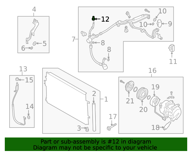97721-D9000 - Pressure Sensor 2018-2024 Hyundai | AutoNation Parts