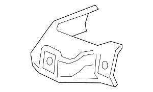 2020-2025 Cadillac XT6 Passenger Side Headlamp Bracket 84550927 GM ...