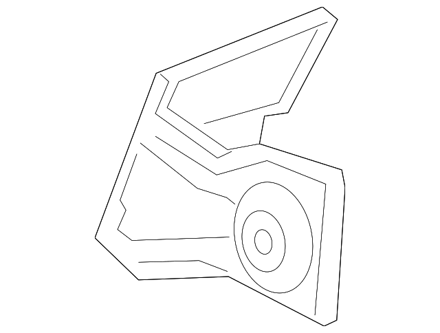 2020 Cadillac XT6 Lower Bracket - Driver's Side (LH) 84468995 ...