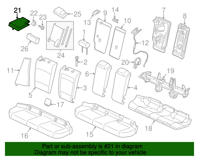 Genuine BMW 52-20-7-295-472 | Armrest | FREE Shipping on Most Orders ...