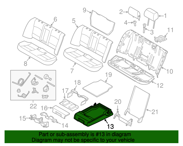 52-20-7-277-991 - Armrest - 2011-2016 BMW | BMWPartsHub