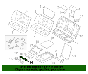 52-20-7-277-727 - Cup Holder 2011-2019 BMW | AutoNationParts.com