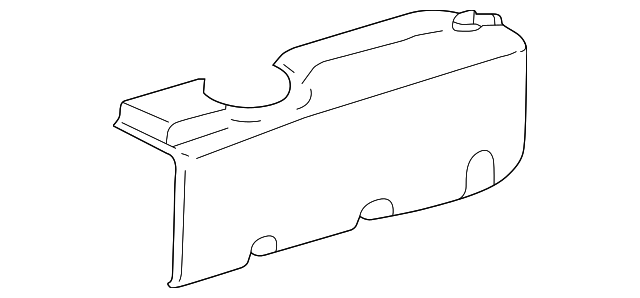 2004-2011 Ford Ranger Heat Shield 9L5Z-9A032-A | QuirkParts