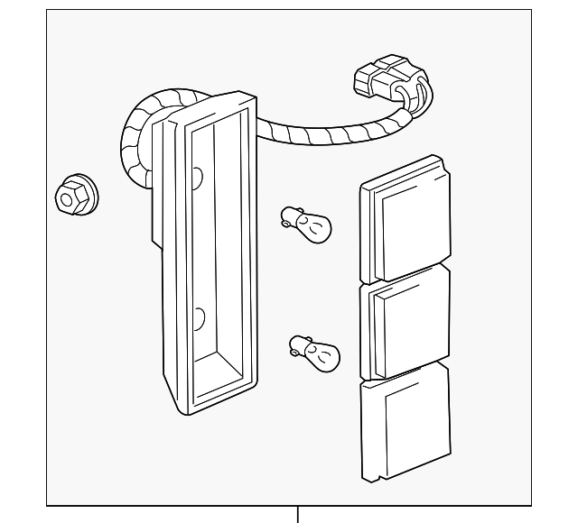2005-2007 GM Combo Lamp Assembly 19420345 | Auto Parts Express