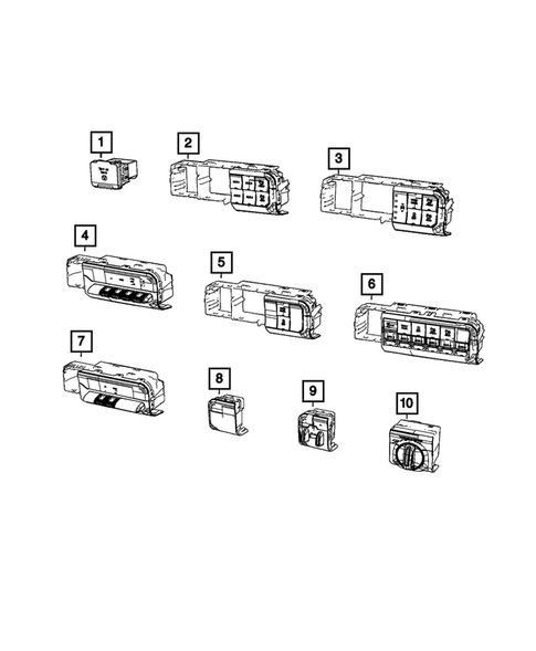 Switches for 2023 Ram 1500 | Mopar eStore