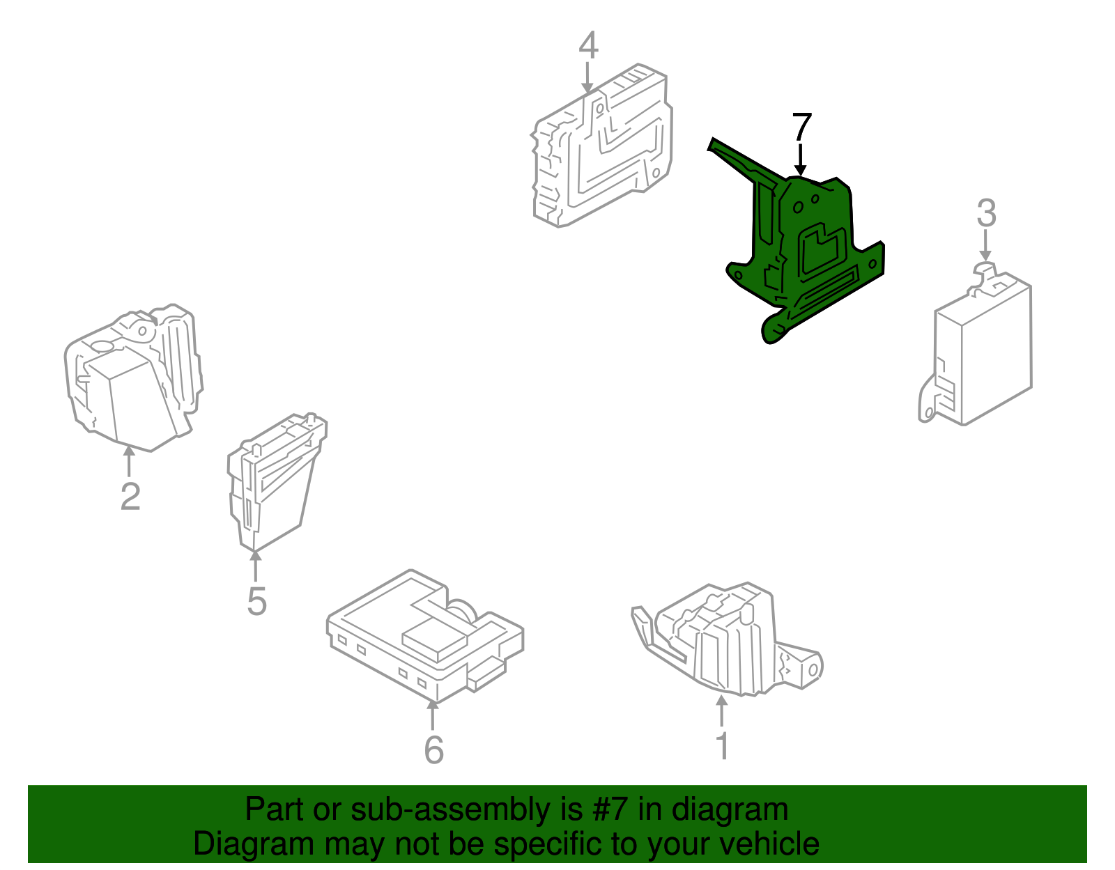 95400-3M100 - High-Quality Module Bracket for 2009-2014 Hyundai ...