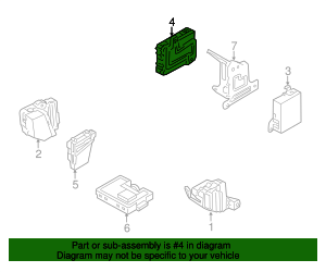 Genuine Body Control Module for 2012-2014 Hyundai Genesis | Part# 95400 ...
