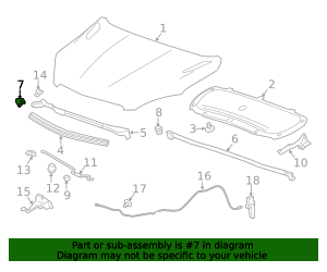 42334493 - Driver Side Hood Front Bumper 2017-2022 Chevrolet Trax ...