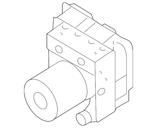 Hyundai - 58910-2B500 - ABS Control Unit - 2010-2012 Hyundai Santa Fe ...