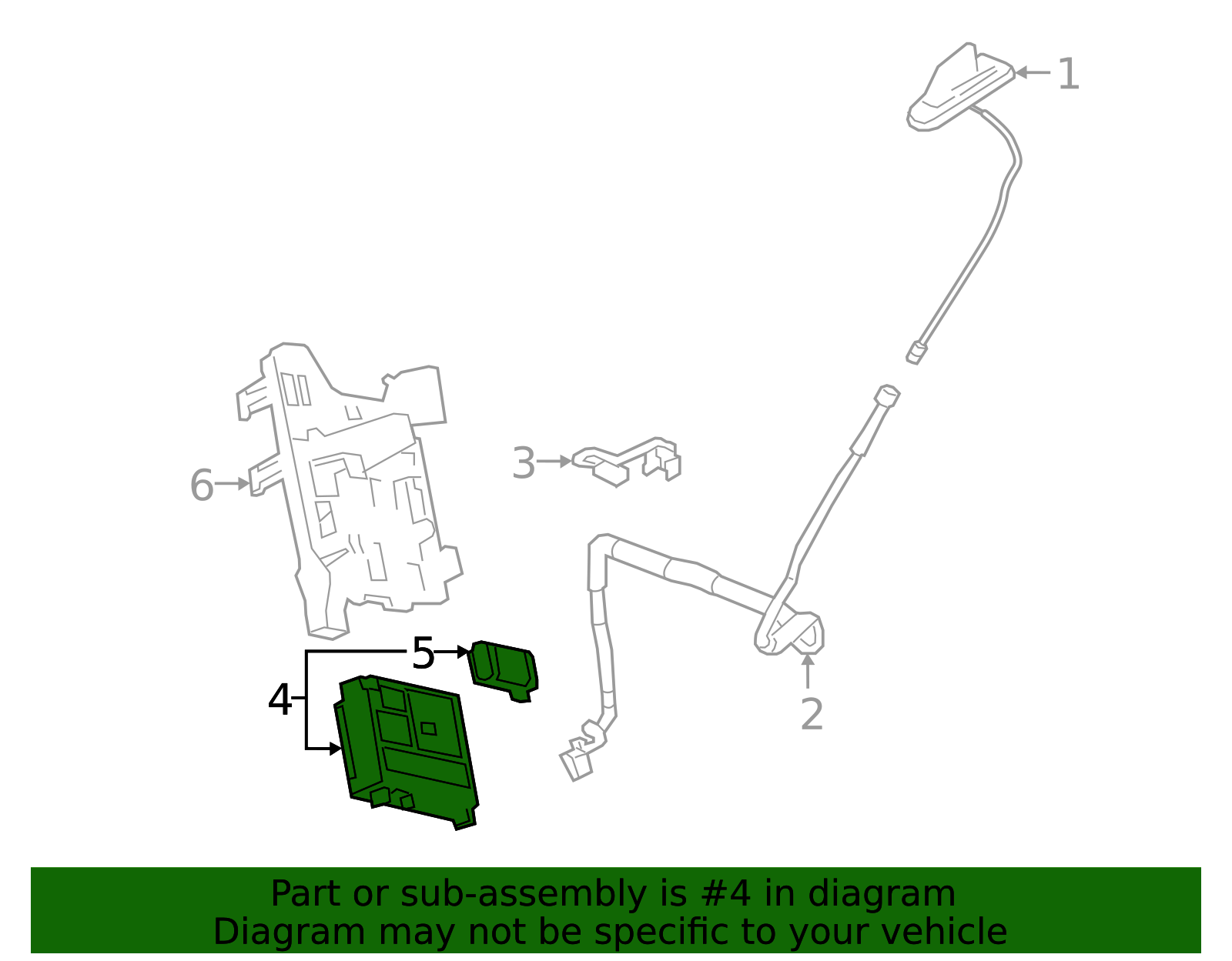 86815701 - Module 2021-2023 GMC | Group 1 Auto Parts