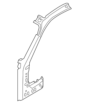 2014-2019 Porsche 911 Hinge Pillar Reinforced 991-503-966-04-GRV | OEM ...