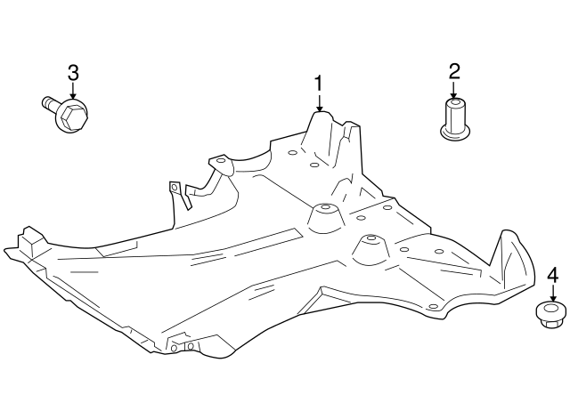 0059906912 - Under Cover Screw 2008-2016 Smart Fortwo | Mercedes-Benz ...