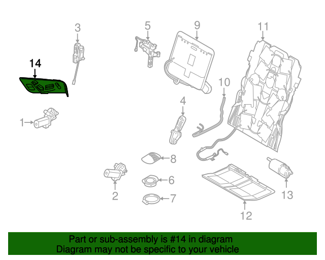 Genuine BMW 61-31-9-384-526 | Switch | FREE Shipping on Most Orders ...