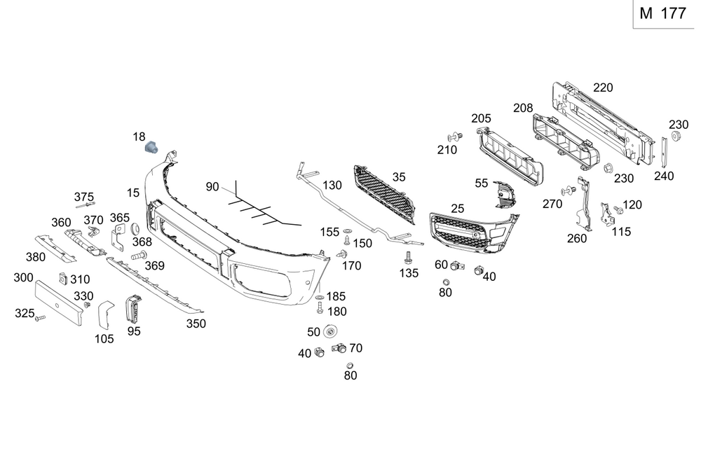 463-885-38-02 - Air Duct Segment 2019-2024 Mercedes-Benz | Mercedes ...