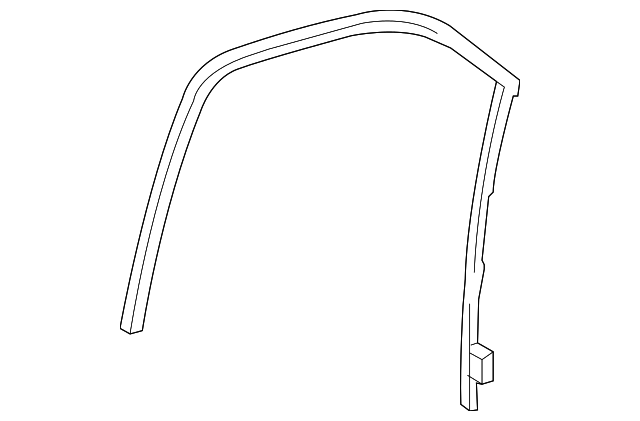 2021-2023 GM Front Passenger Side Door Window Weatherstrip 84997634 ...