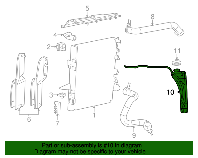 68091500AE - Reservoir Tank - 2012-2018 Jeep | Mopar Parts Canada