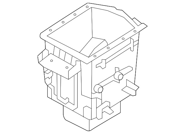 2012-2014 Hyundai Accent Storage Compartment 84670-1R000-V2 ...