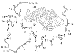 2017-2020 Infiniti Q60 Oil Hose 15198-5CA1A | Infiniti of Orland Park