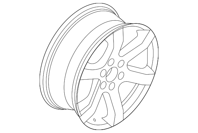 Genuine OEM Ford Part - Wheel Assembly ML3Z-1007-KA | Genuine OEM Ford ...