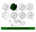 2021 Ford F-150 Wheel Assembly ML3Z-1007-DA | OEM Parts Online