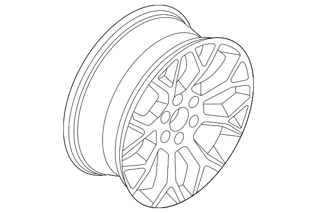 Genuine OEM Ford Part - Wheel Assembly ML3Z-1007-JA | Genuine OEM Ford ...
