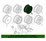 2021-2023 Ford F-150 Wheel Assembly ML3Z-1007-JA | Blue Springs Ford Parts