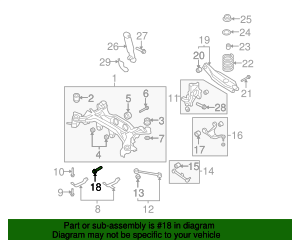 2007-2009 Hyundai Santa Fe Adjust Cam 55260-2B100 | OEM Parts Online