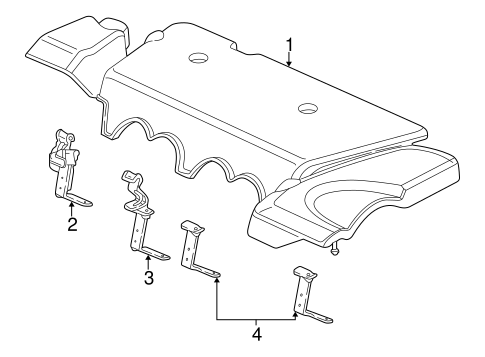 Engine Appearance Cover for 2003 Acura RSX | Acura Parts Now