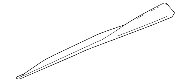 Genuine OEM GM Part - Rocker Molding 2020-2024 Chevrolet Corvette ...