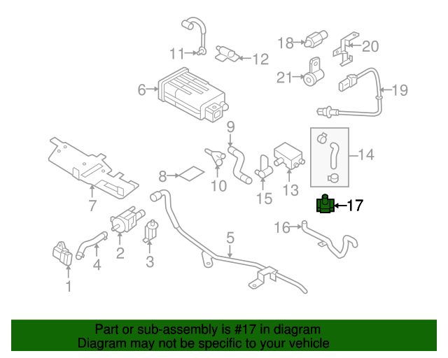 31460-3M000 - Tube Connector 2009-2016 Hyundai | Group 1 Auto Parts
