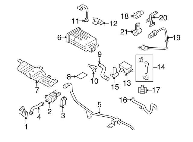 Genuine PCV Valve for 2006-2020 Hyundai | Part# 26740-3C200 | Hyundai ...