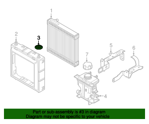 17-11-8-619-385 - Mount Bracket Grommet 2016-2022 BMW | BMW OEM Parts
