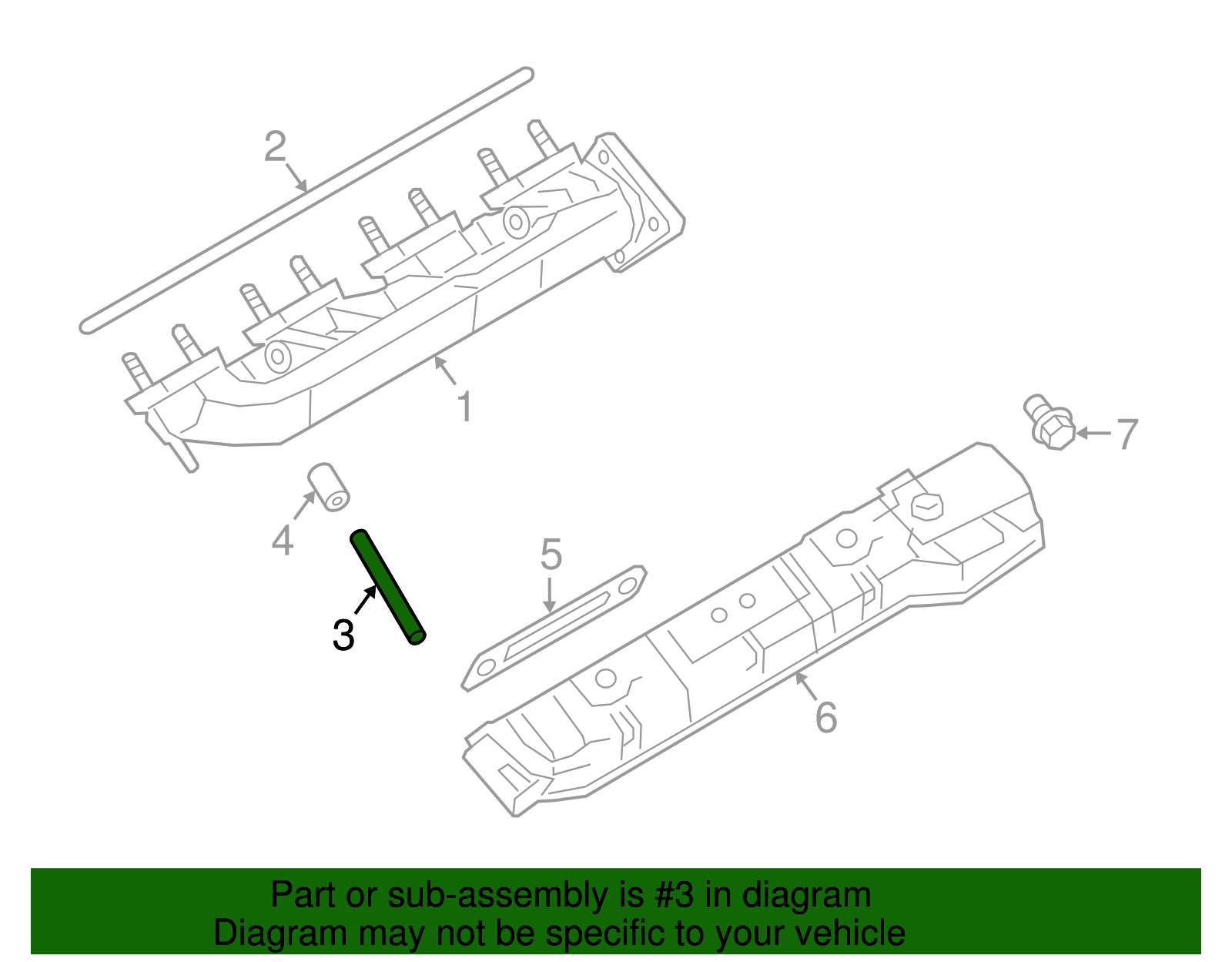 2016-2019 Nissan TITAN XD Exhaust Manifold Stud 14064-EZ40C ...