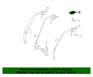 2021-2024 Toyota Child Restraint Anchor Plate Cap 73717-33110-C0 ...