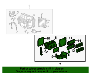 79810-S84-Y00 - Duct Assembly 1999-2002 Honda Accord | Honda Parts Online