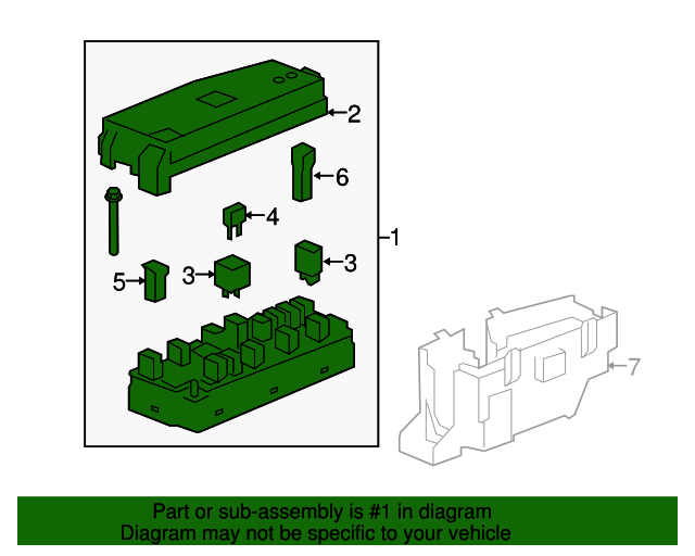 22799541 GM Fuse Box | GM Parts Store