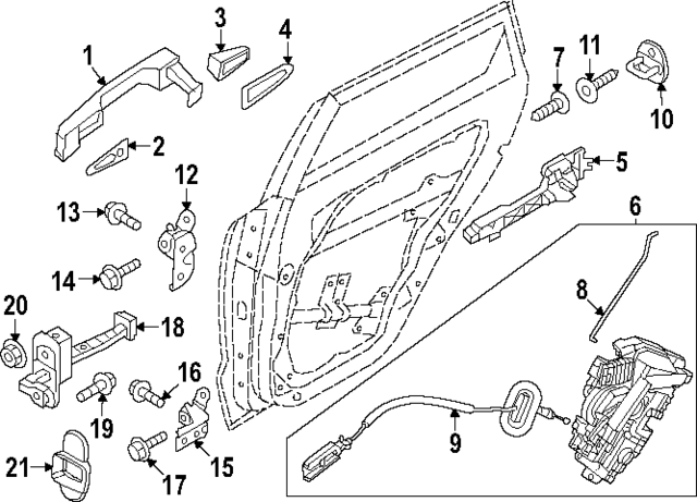 81420-AT000 - Latch Assembly 2023-2024 Kia | Kia.Parts Store