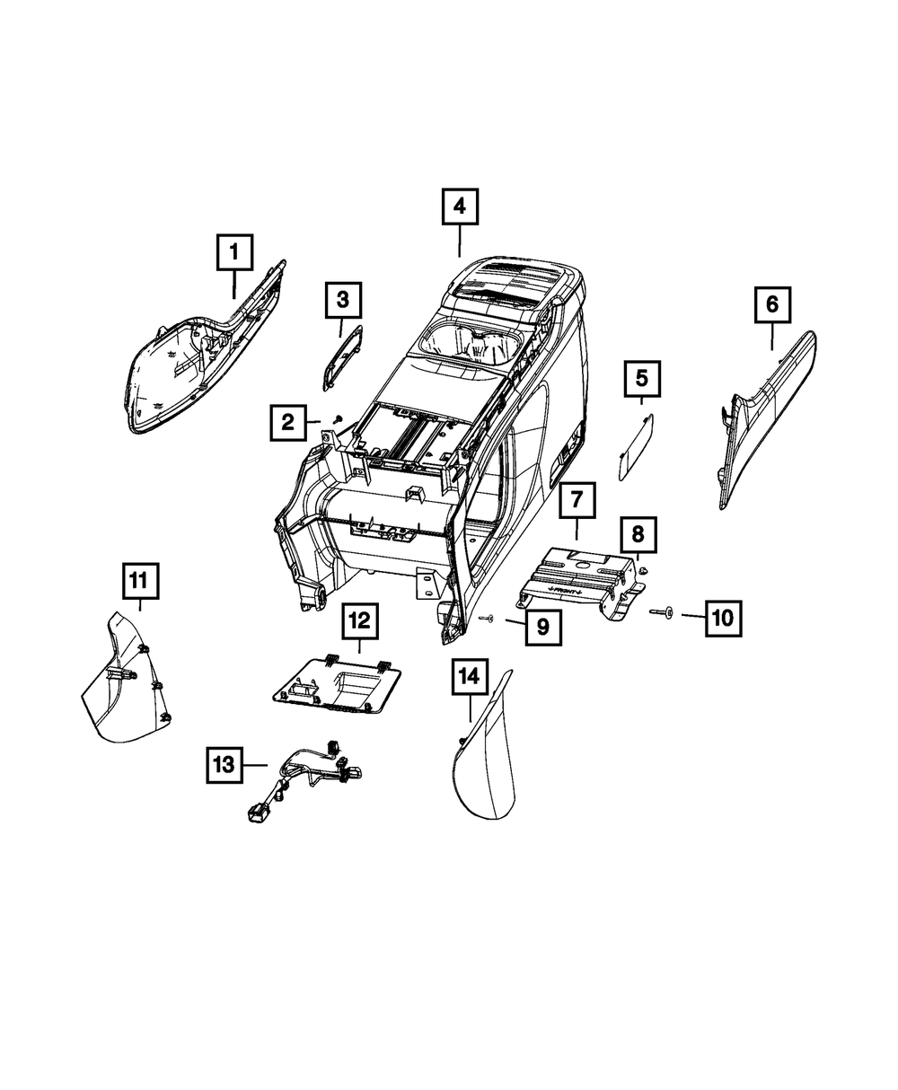 7EZ64PD2AA - Closeout Panel 2021-2025 Chrysler | Big 3 Auto Parts
