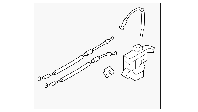 2013-2017 Hyundai Elantra GT Latch Assembly 81320-A5010 | OEM Parts Online