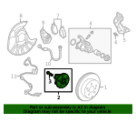 42410-0R030 - Hub Assembly - 2019-2024 Toyota | OEM Genuine Toyota Parts